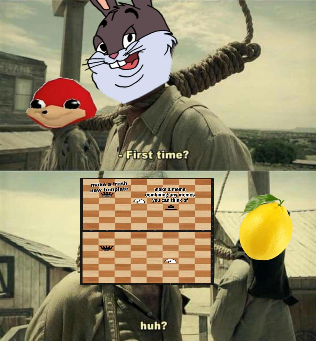 First time up? Chungus still hanging round | Scrolller