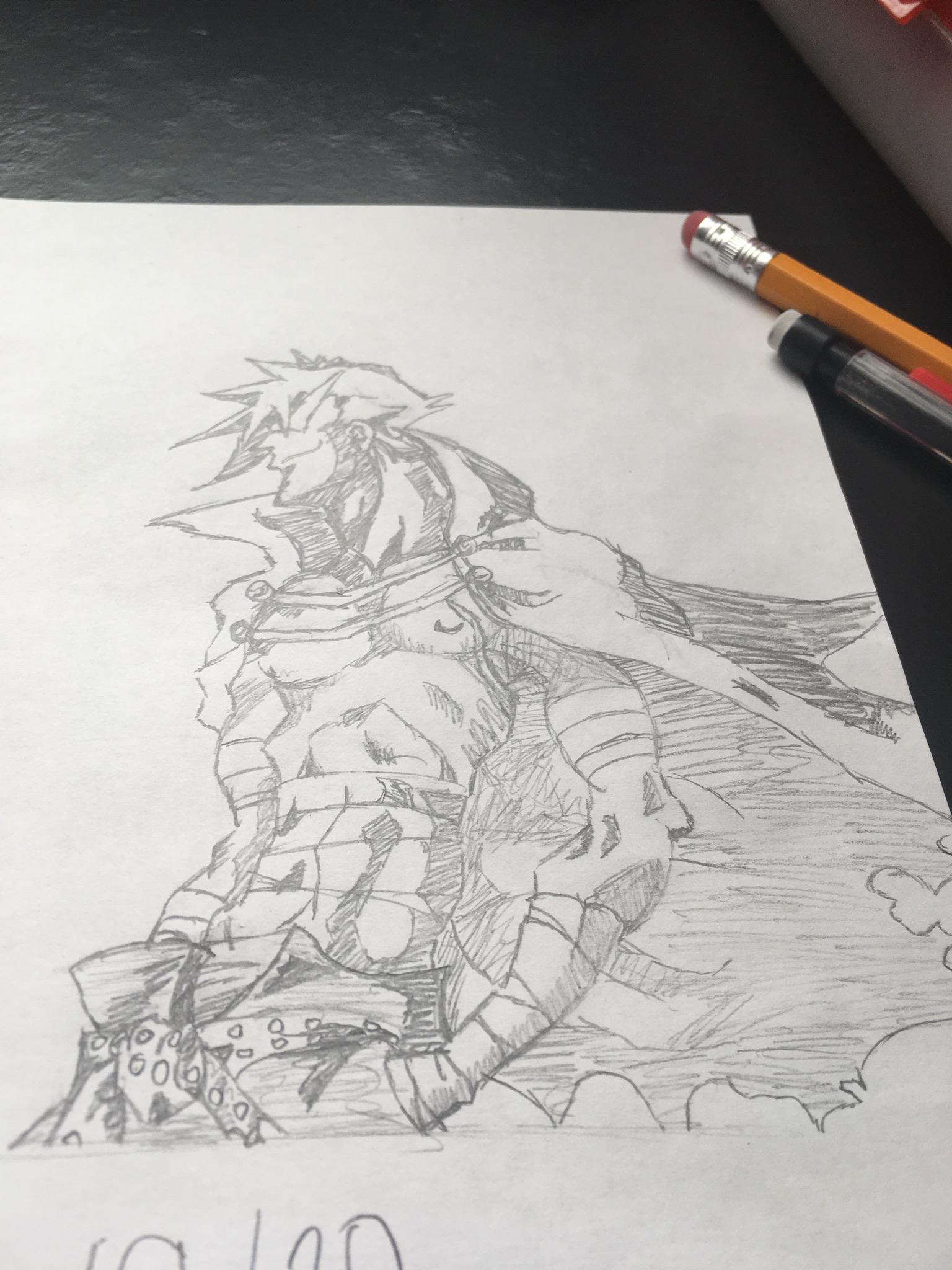 First try drawing kamina | Scrolller