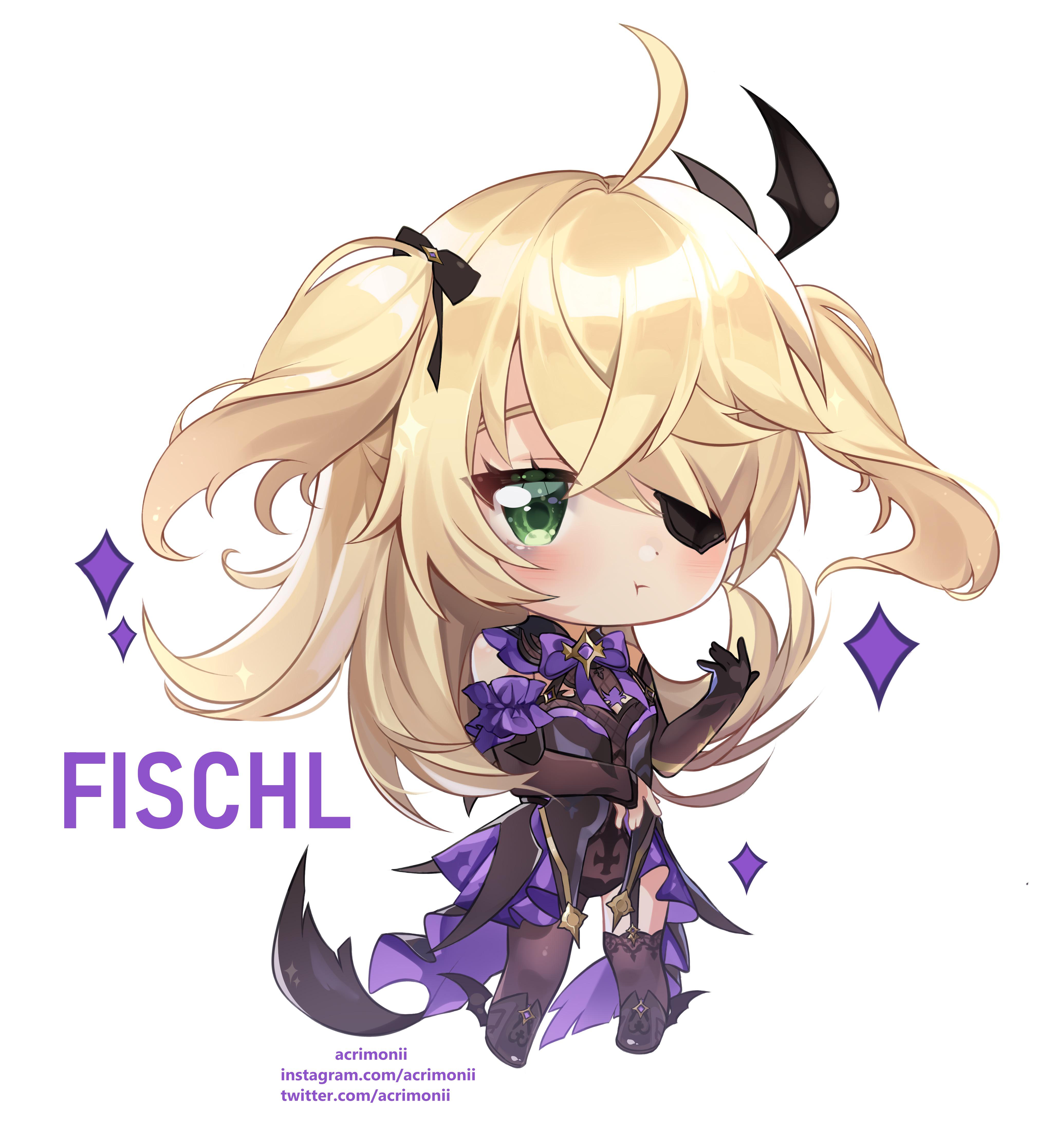 Fischl fanart ♥︎ | Scrolller
