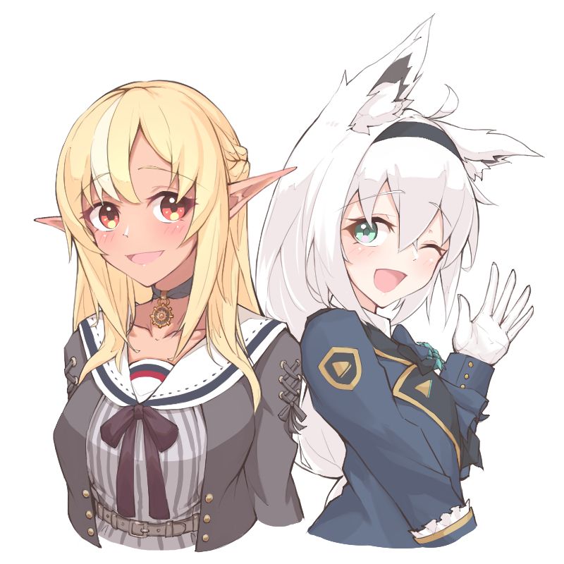 Flare & Fubuki. [Hololive] | Scrolller