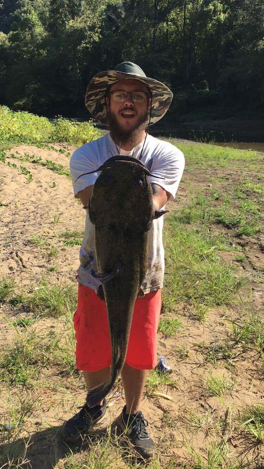 Flathead I caught while wading a river | Scrolller