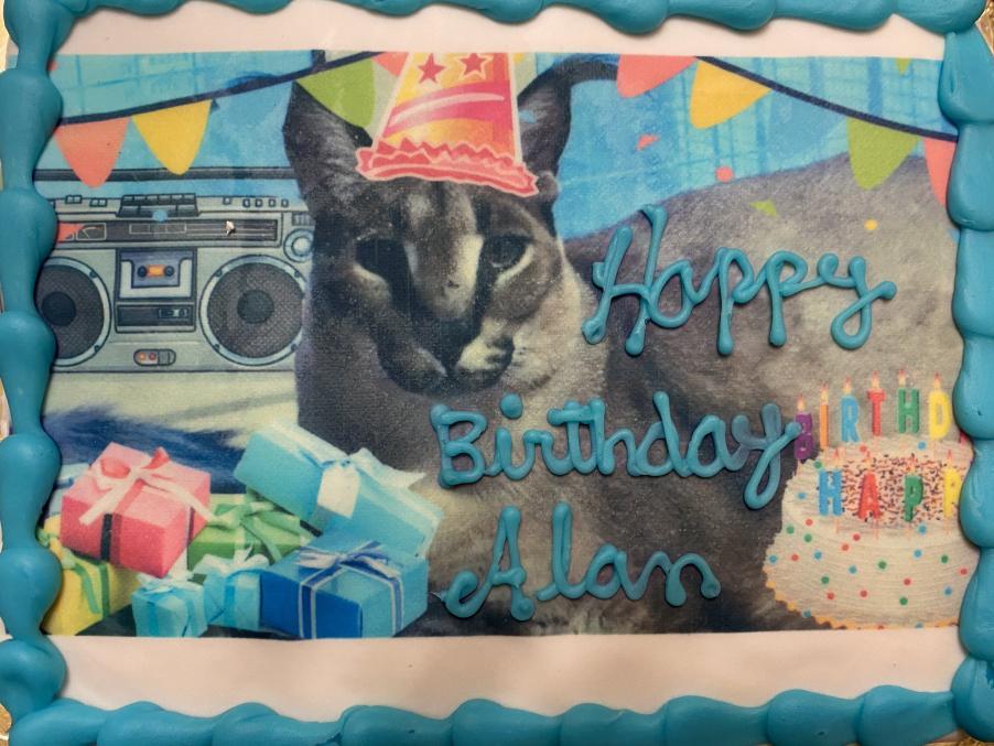 Floppa Birthday cake | Scrolller