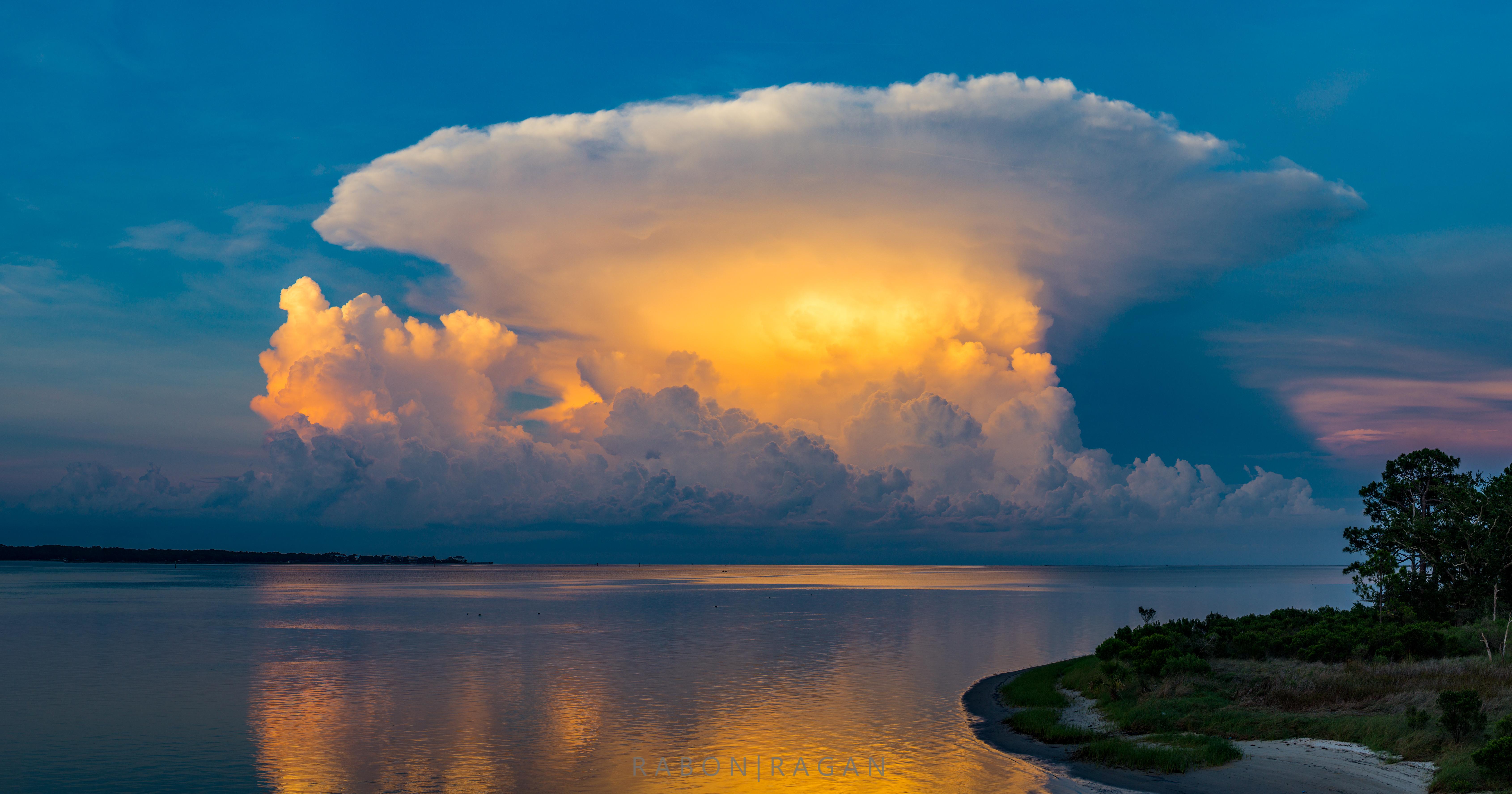 Florida Summer Thunderstorms at Sunset. | Scrolller