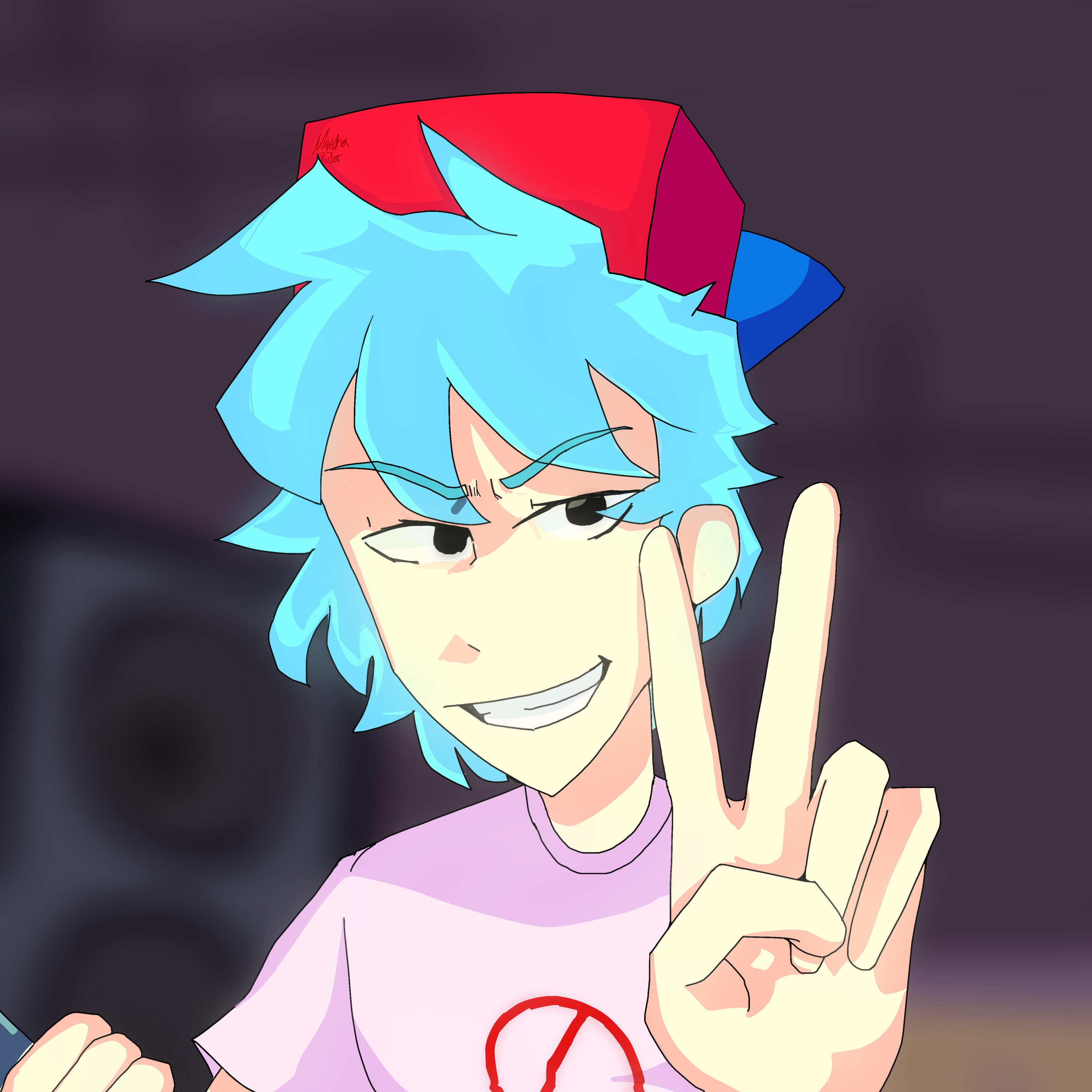 FNF boyfriend - art by me | Scrolller