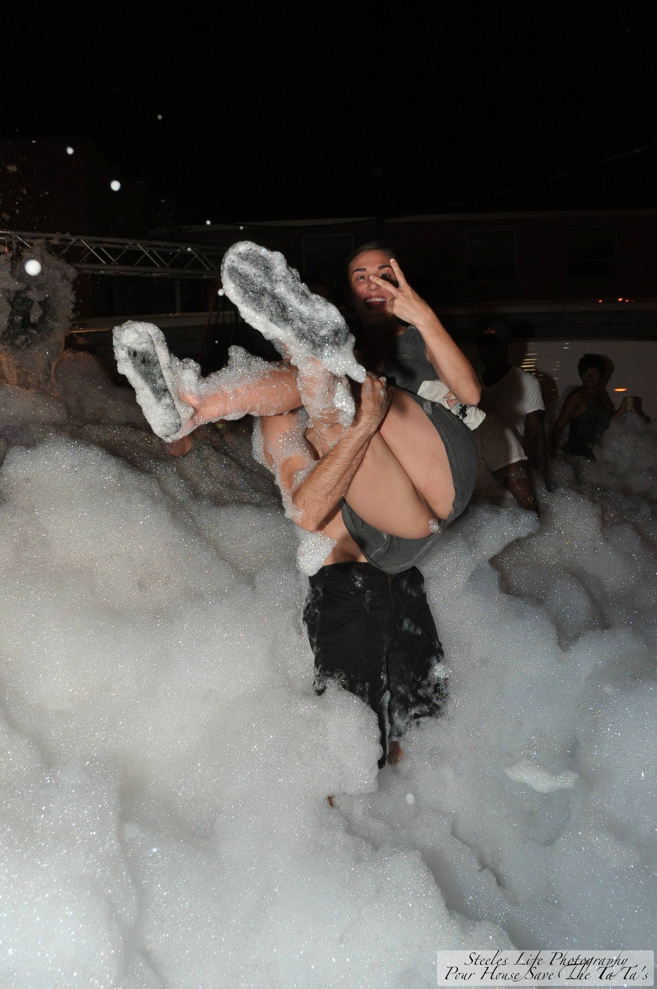 Foam party hijinx | Scrolller