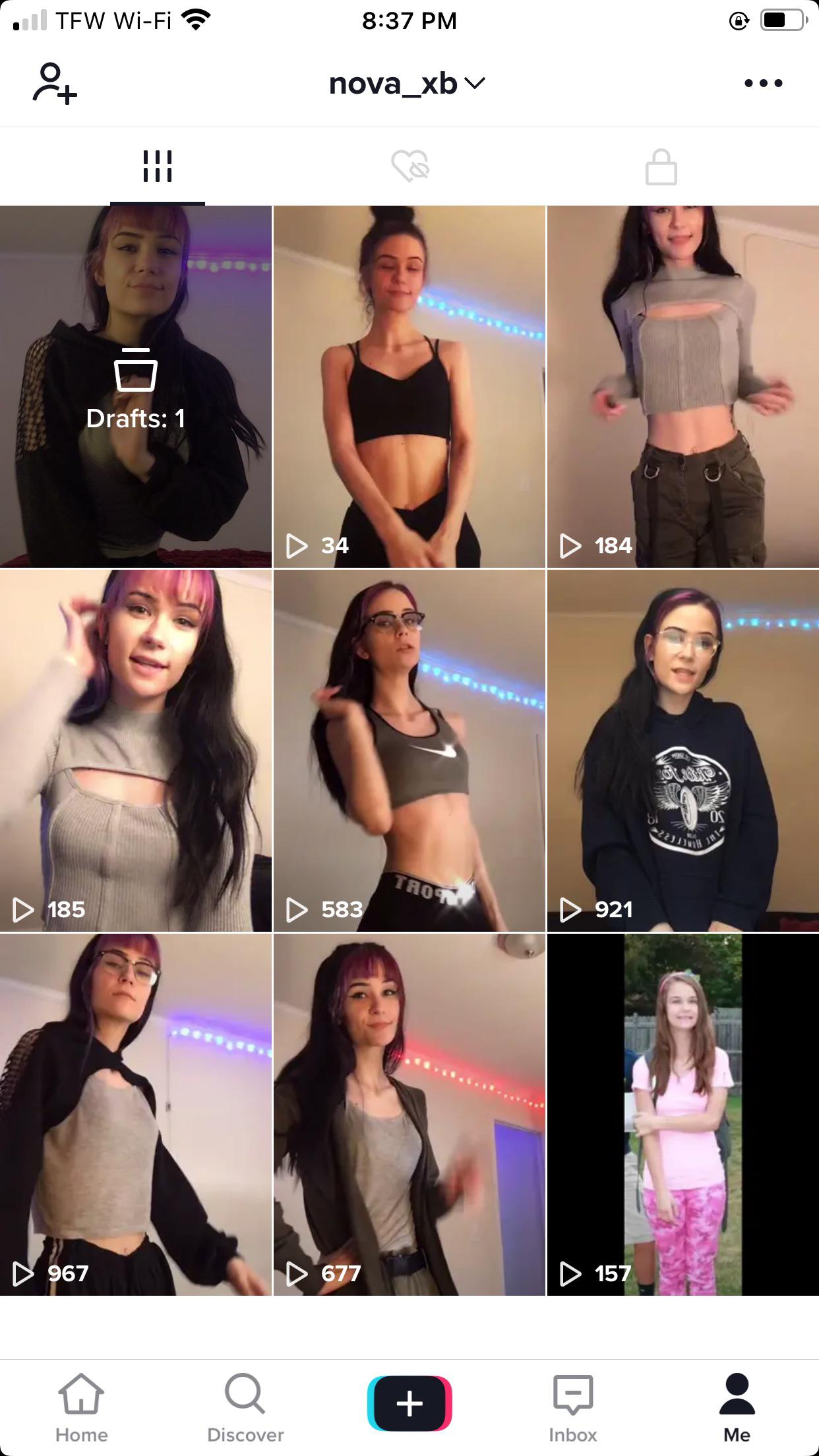 Follow me on tik tok if you want! @nova_xb or find the link in the comments🤍 | Scrolller