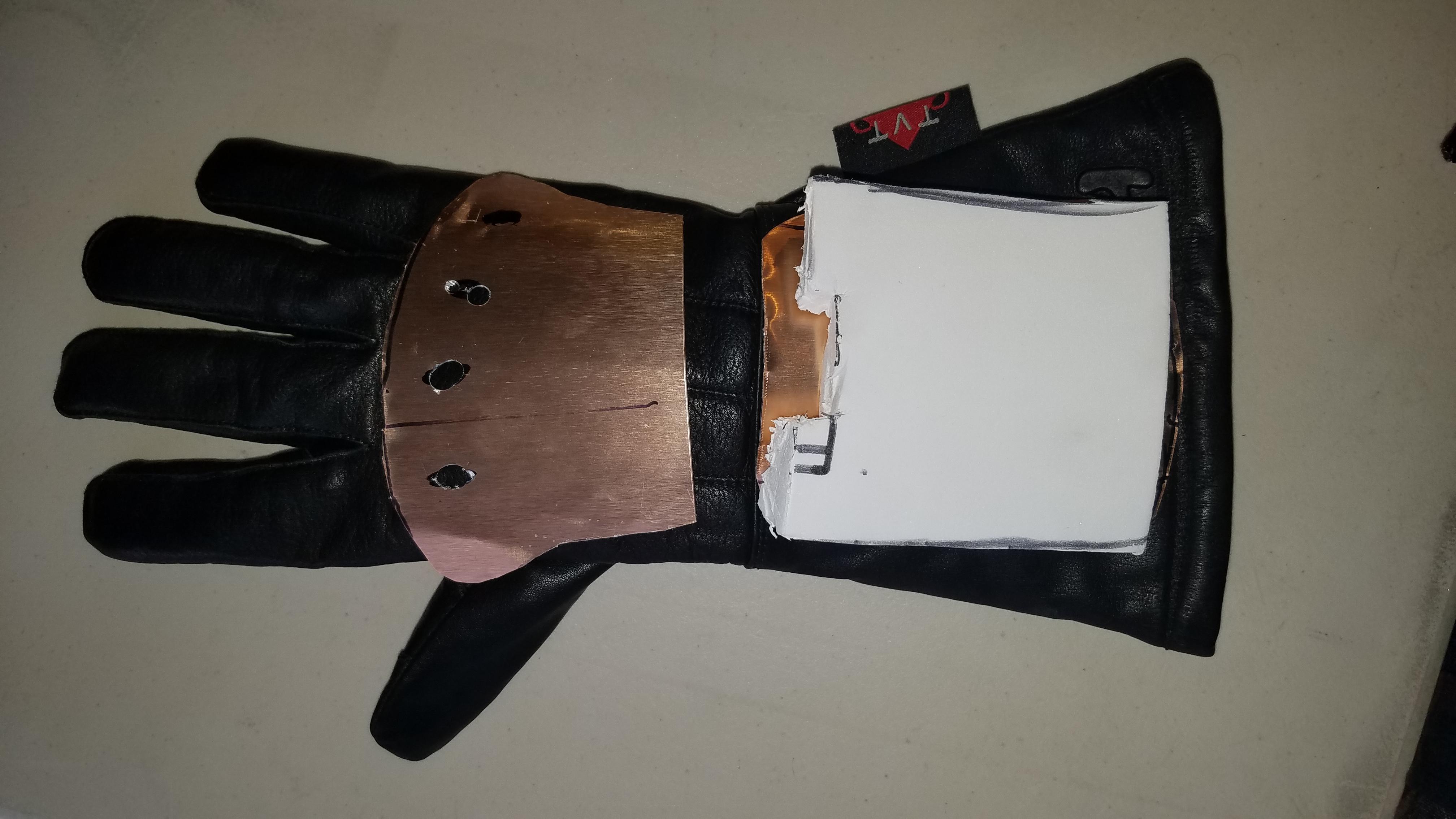 Follow up to creating the glove, slowly making progress. | Scrolller