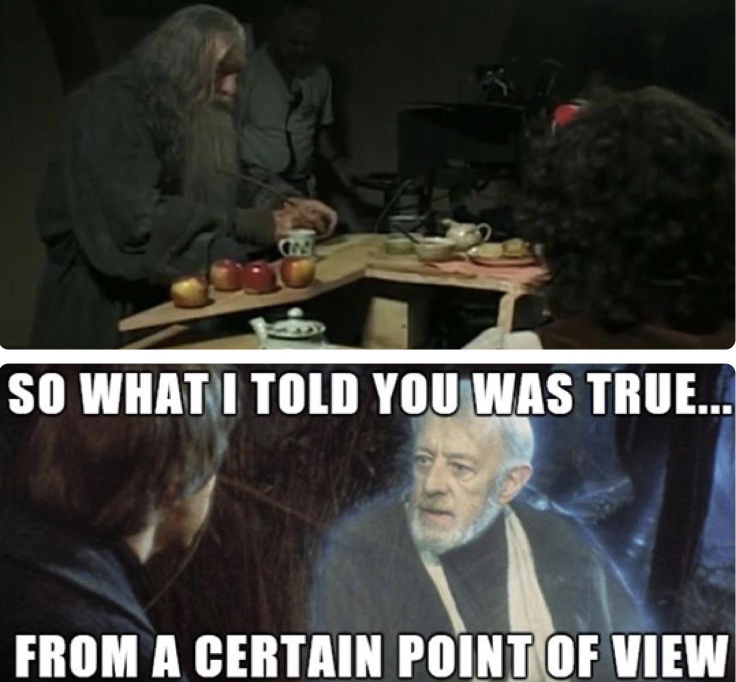 Forced perspective in LOTR vs forced perspective in Star Wars | Scrolller