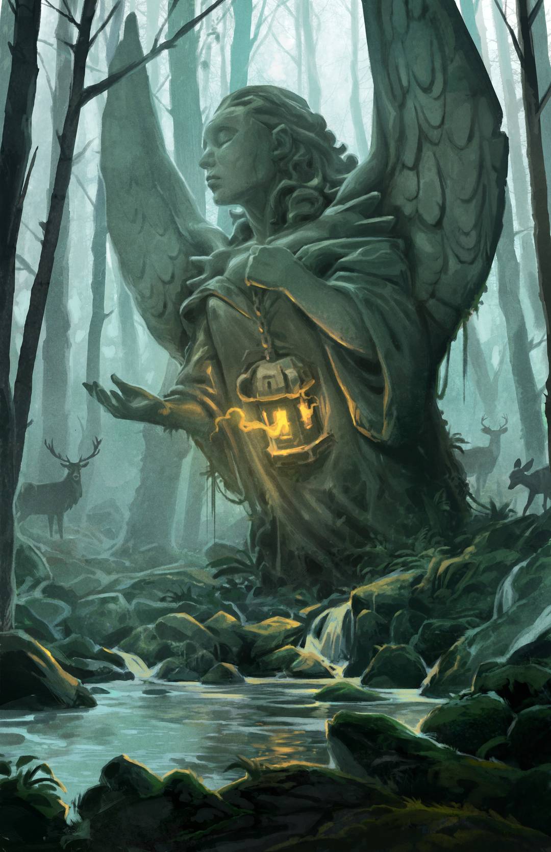 Forest Angel By Andrew Bosley Scrolller