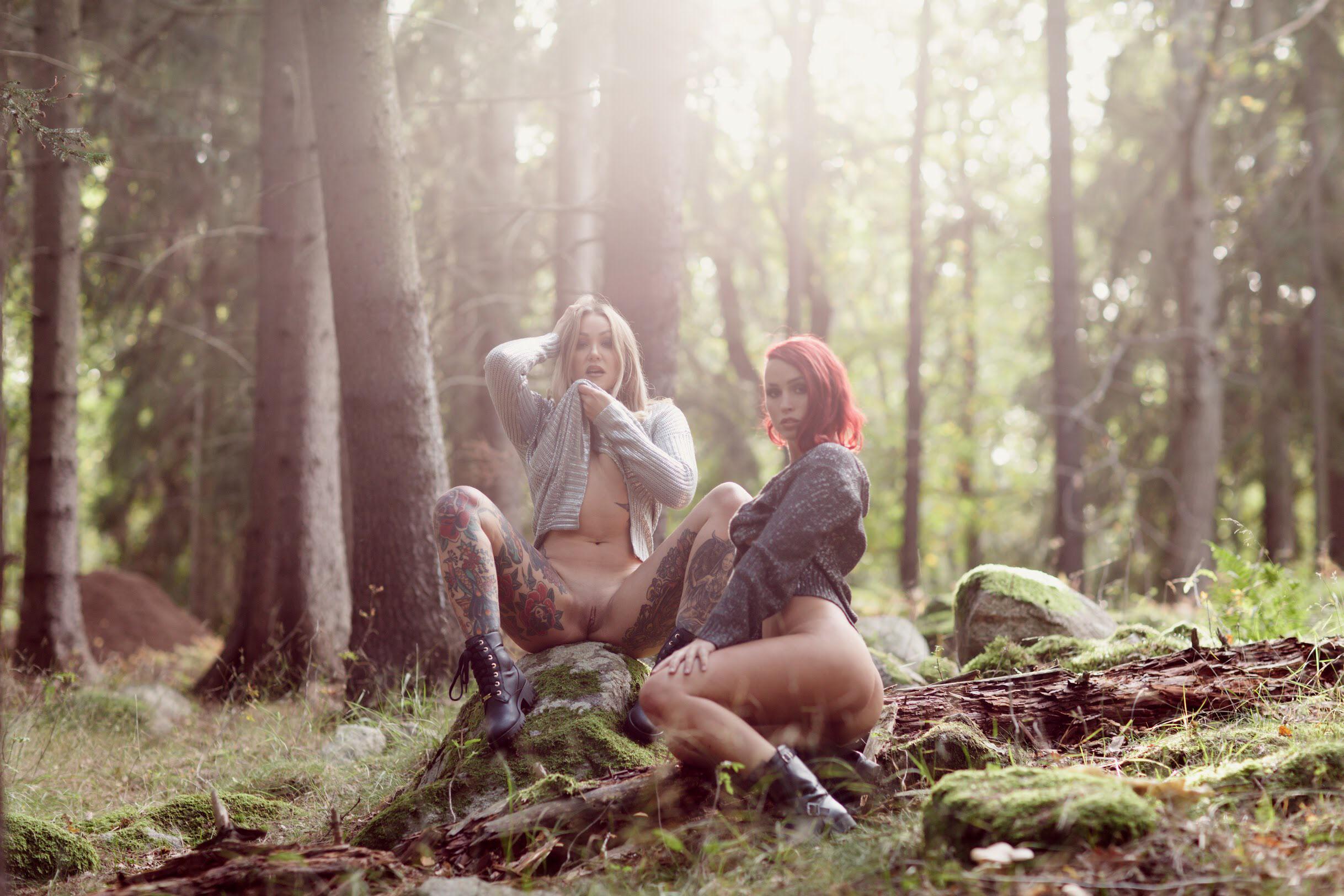Forest Nymphs OC with Calamity Amelie and Elegy Ellem as models | Scrolller