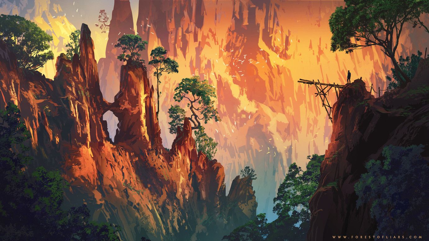 The Bird Cliff by Sylvain Sarrailh | Scrolller