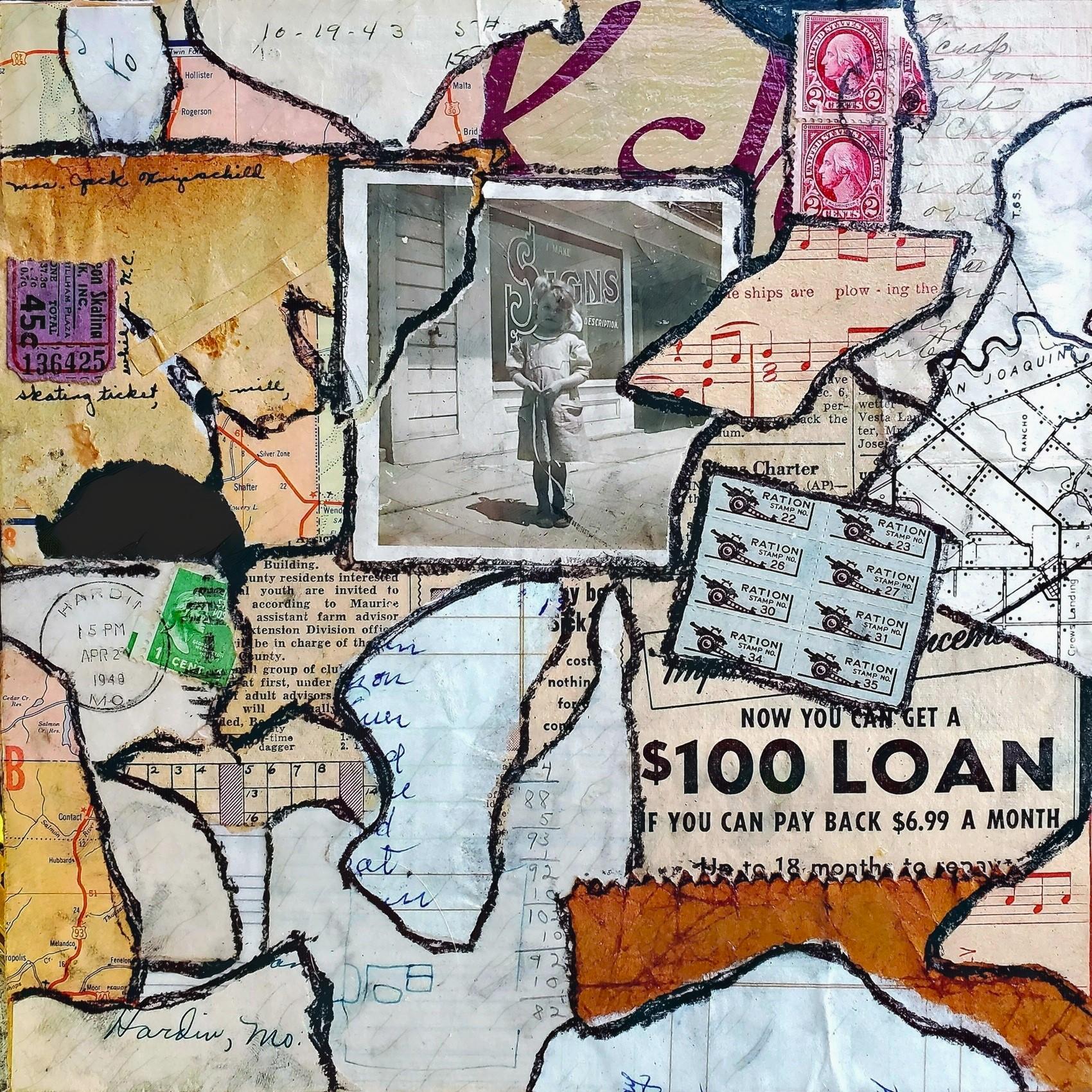 Forties, tbbd, Analog Collage, 2024 | Scrolller