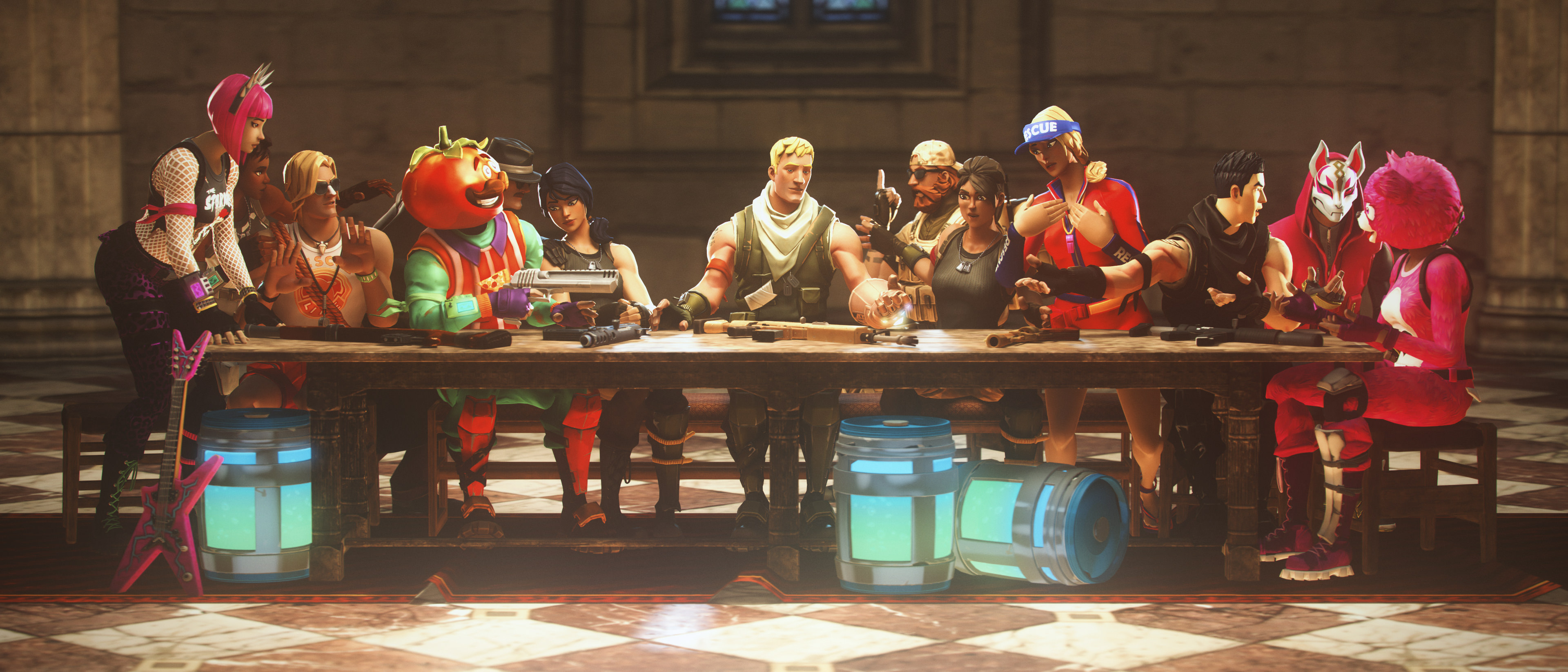 Fortnite: The Last Supper | Scrolller