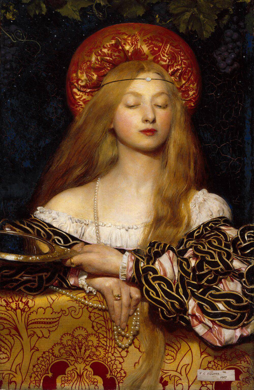Frank Cadogan Cowper - Vanity (1907) | Scrolller