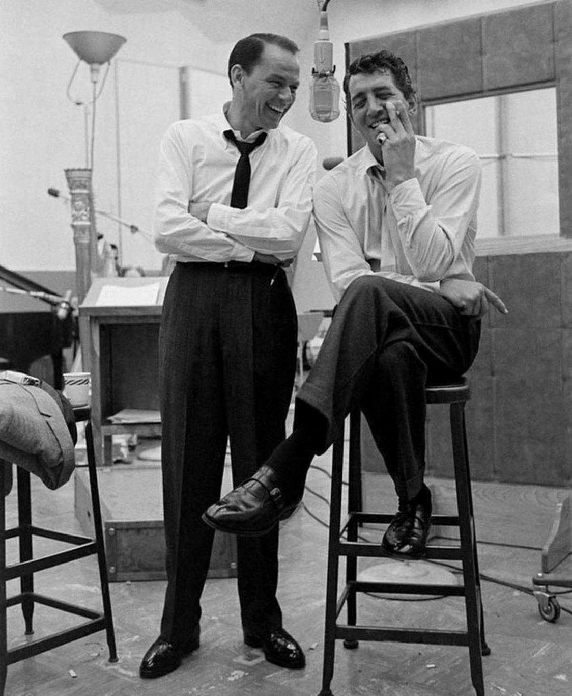 Frank Sinatra & Dean Martin in Las Vegas, 1958 | Scrolller