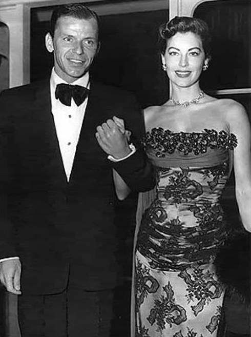 Frank Sinatra and Ava Gardner, 1950s. | Scrolller