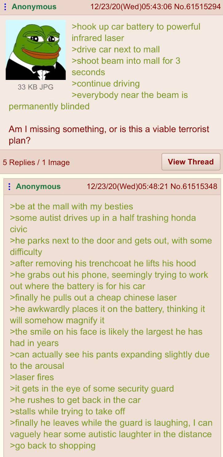 Frickin’ laser beams | Scrolller