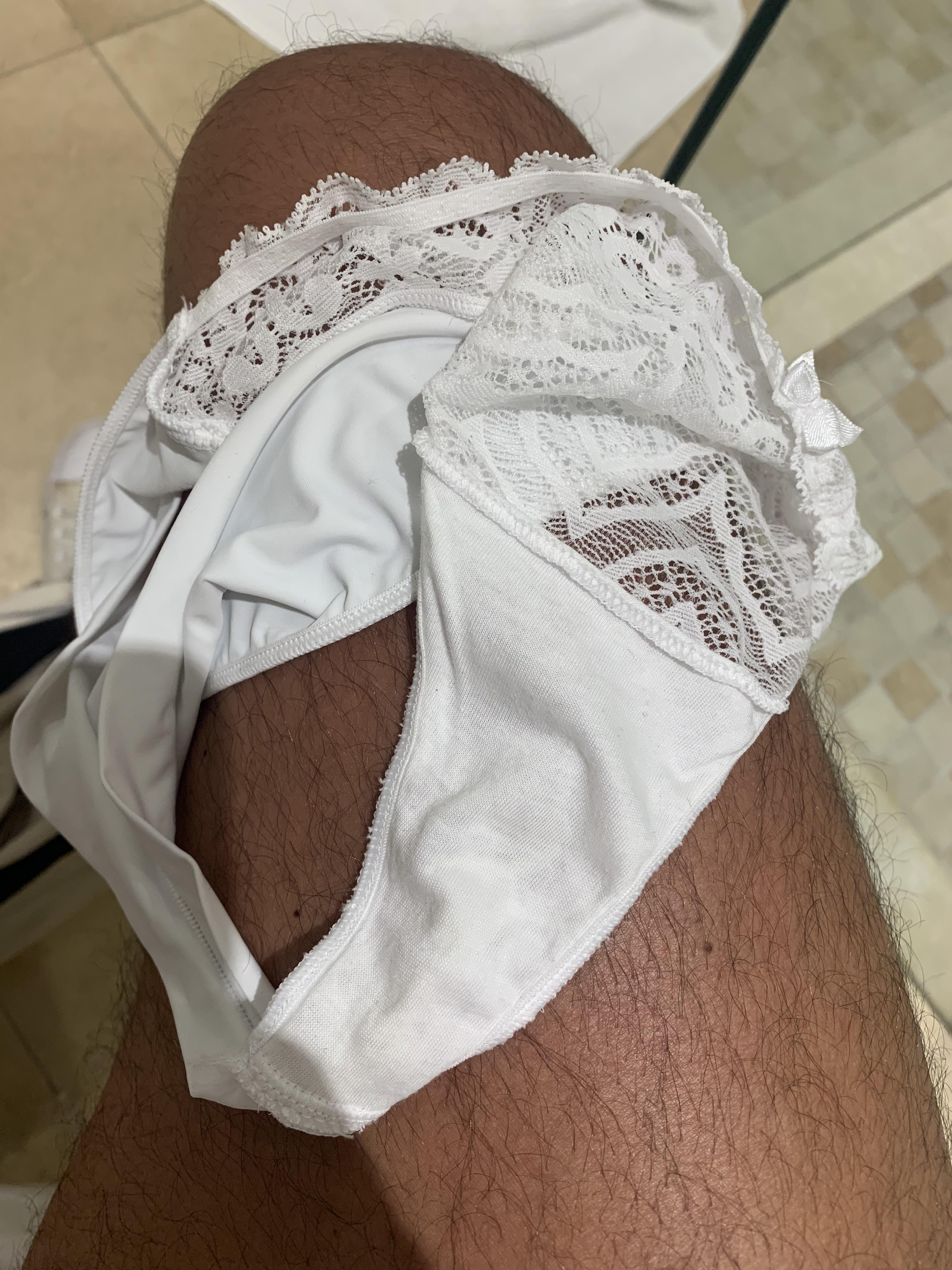 Friend’s white thong. Delicious. | Scrolller