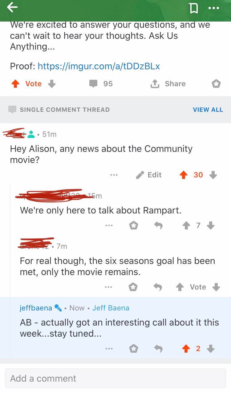 From Alison Brie’s AMA, Six Seasons and a Movie! | Scrolller