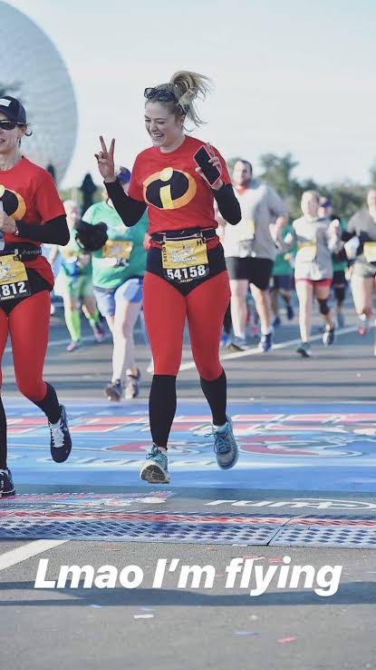 From her Disneyland Half Marathon. The video that got me into running. :) | Scrolller