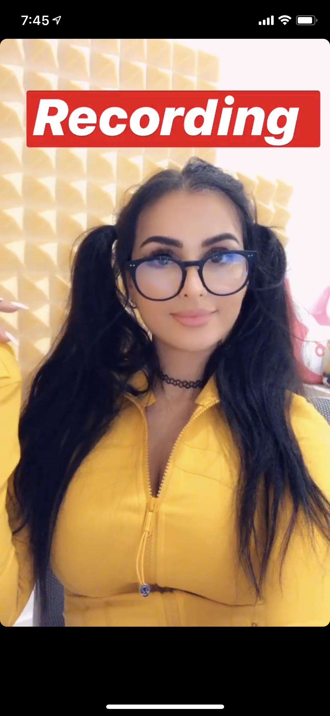 From her insta story | Scrolller