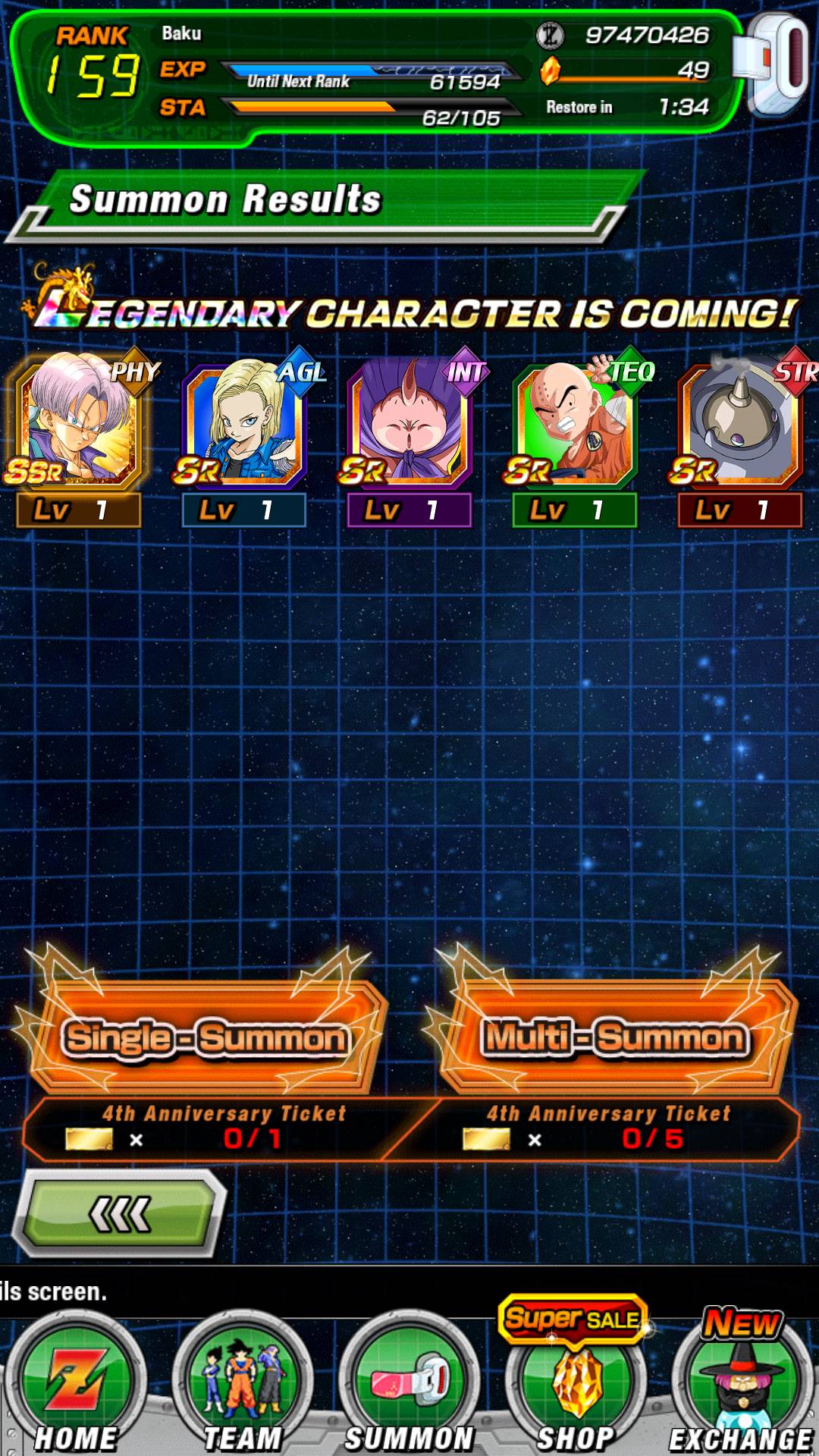 From the 4th anniversary ticket summon | Scrolller