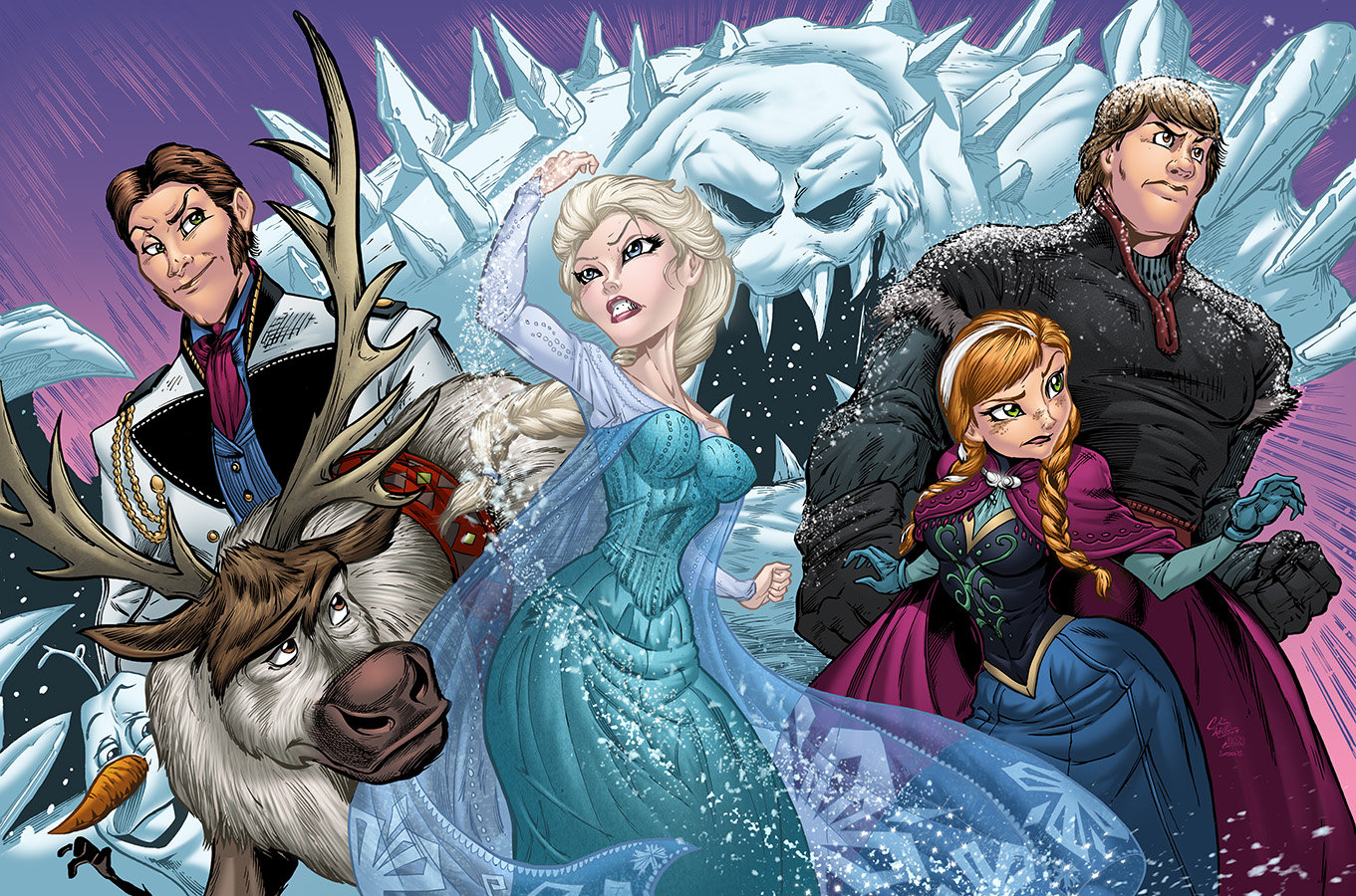 Frozen fan art by Chris Williams | Scrolller