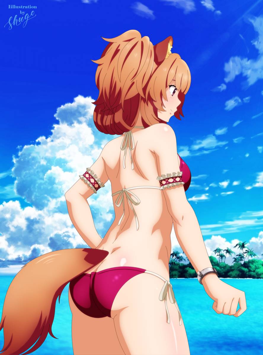 fulfilling our daily dose of Bikini Raphtalia , art by Shugo19 | Scrolller