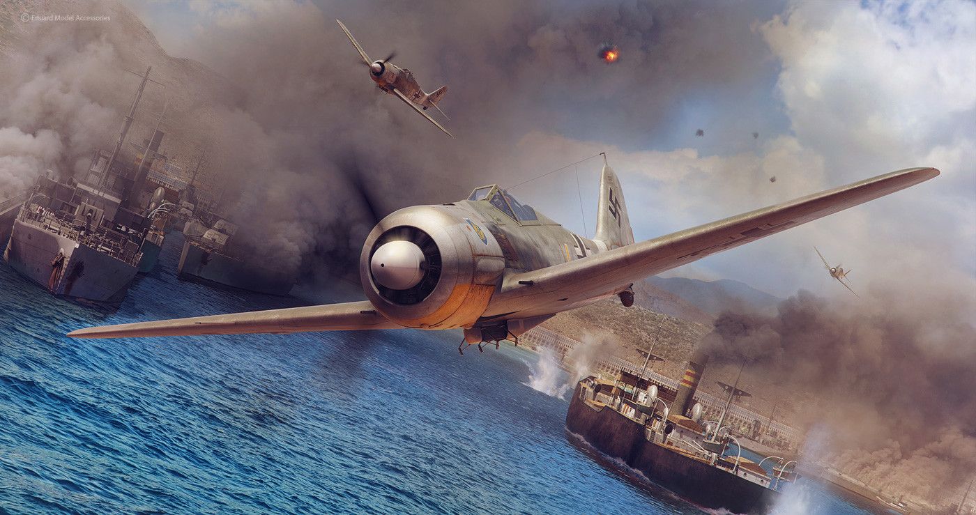 FW190 Boxart by Piotr Forkasiewicz | Scrolller