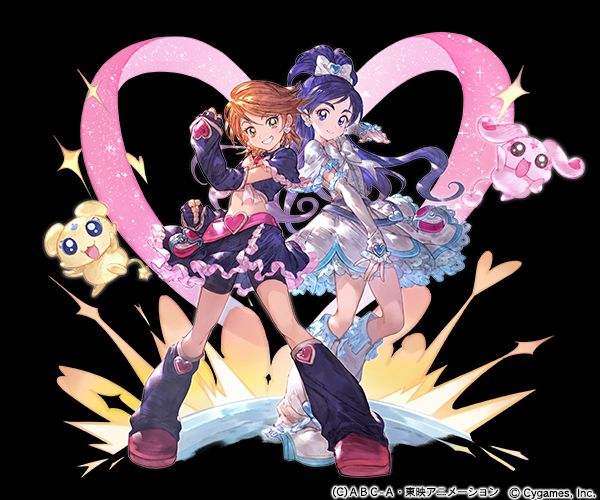 [GAME] Futari wa Pretty Cure x Granblue Fantasy Crossover Set For 10/14! | Scrolller