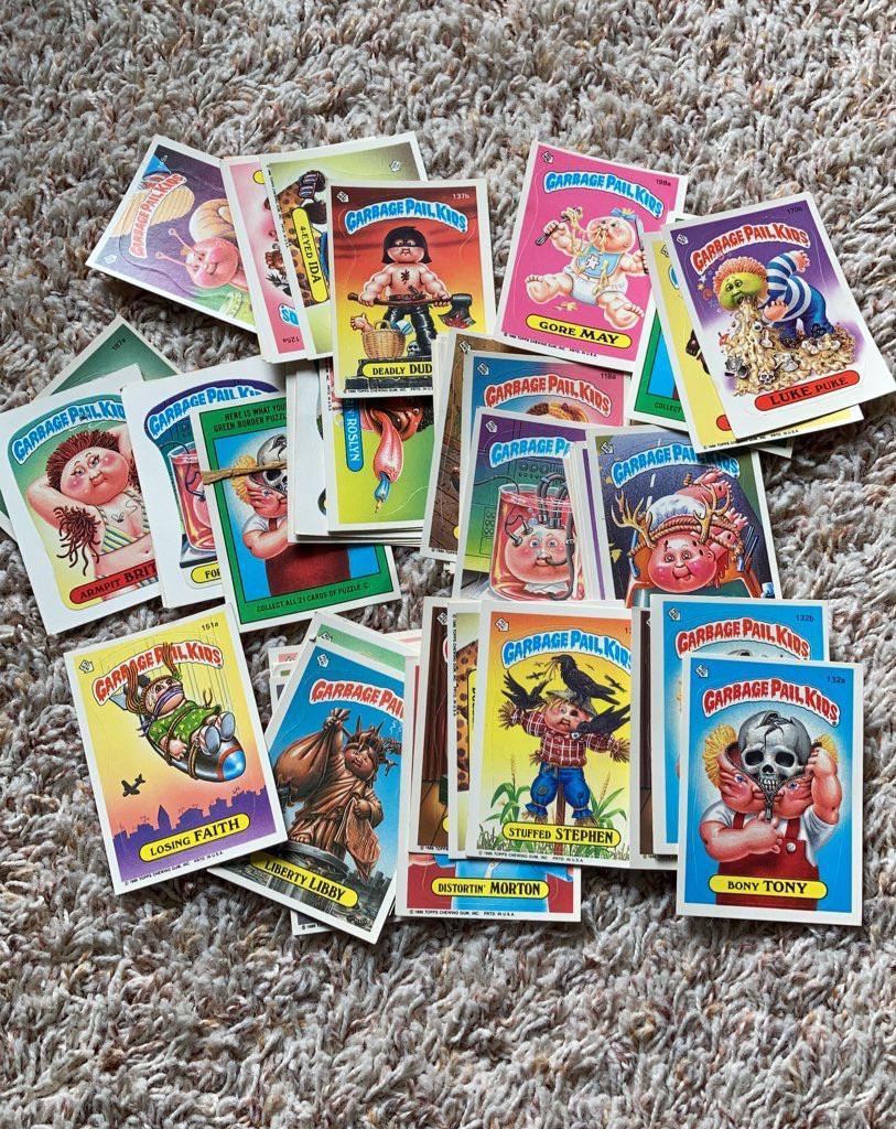Garbage Pail Kids trading cards. | Scrolller