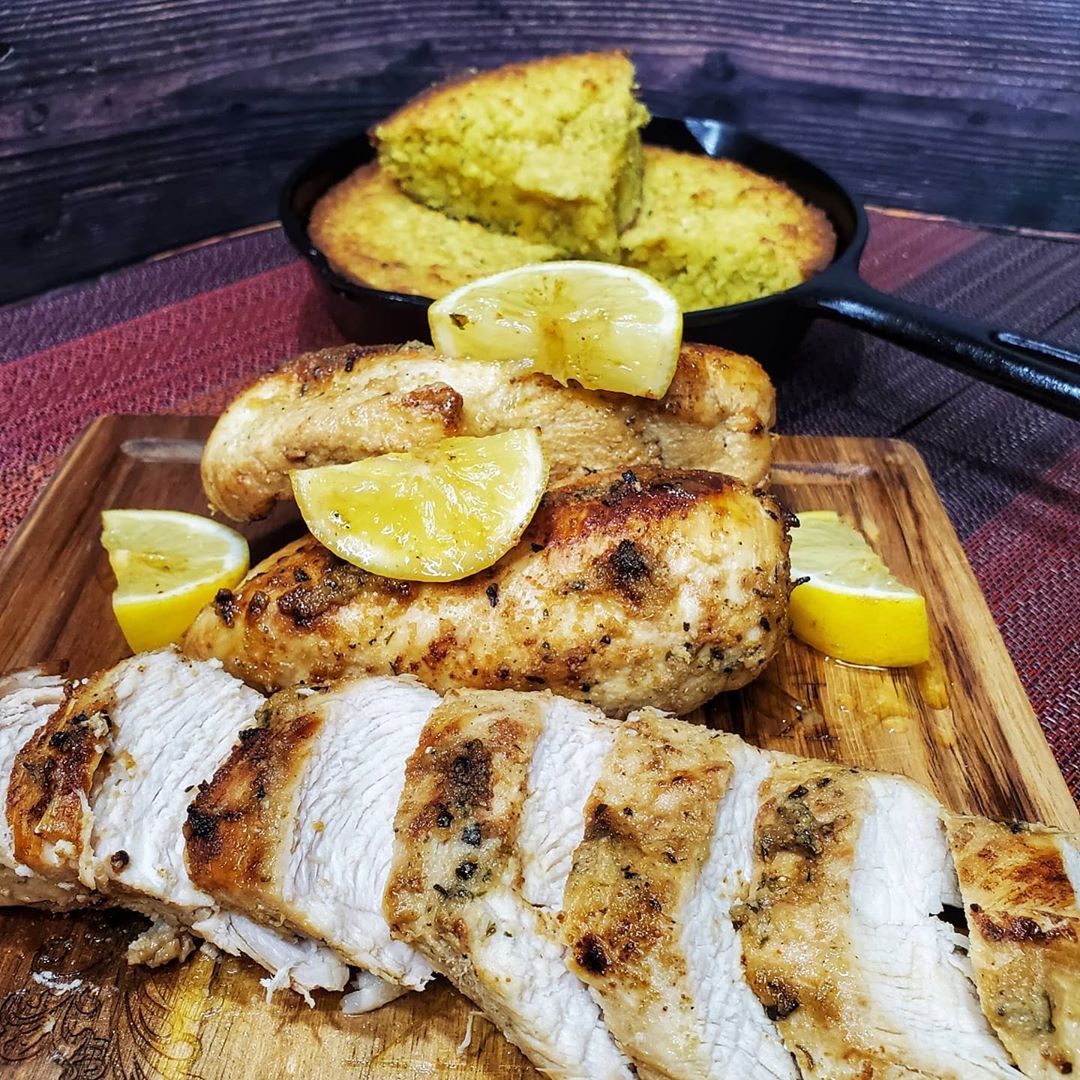 Garlic Lemon Butter Chicken🍋 | Scrolller