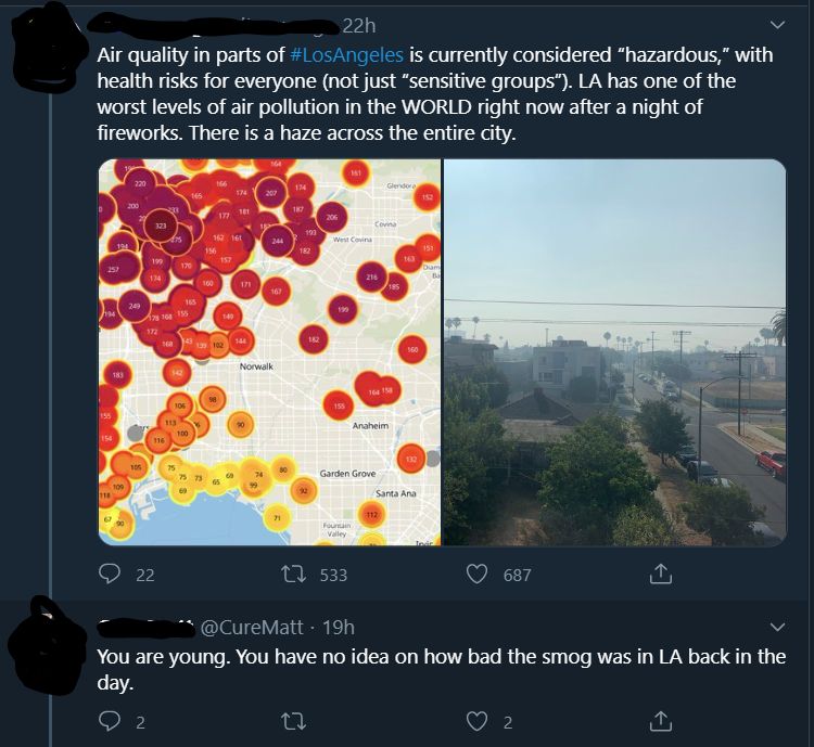 gatekeeping hazardous air quality | Scrolller