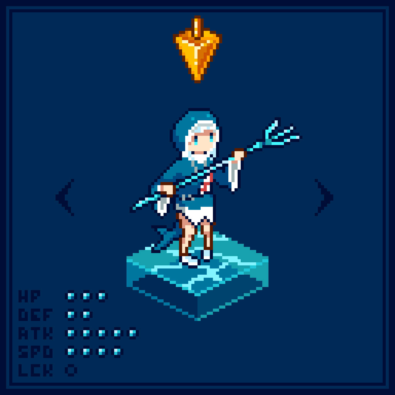 Gawr Gura isometric pixel art | Scrolller