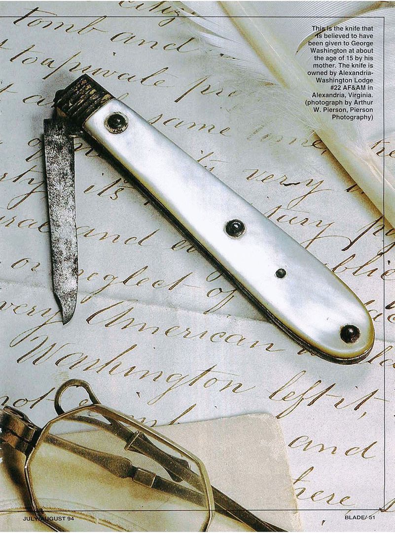 George Washington's EDC knife | Scrolller