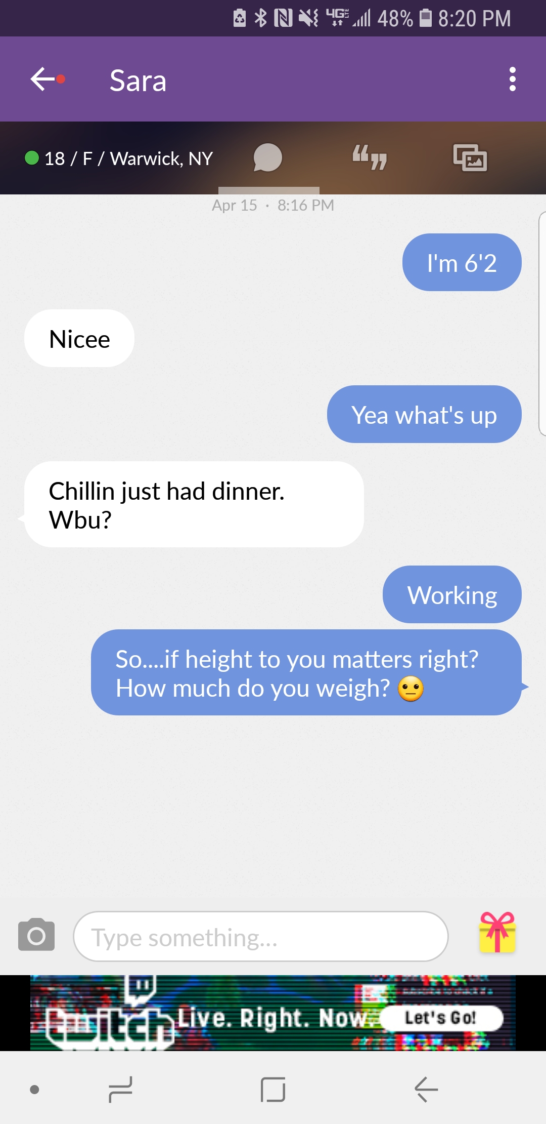 Getting blocked in 3....2.....1.... | Scrolller