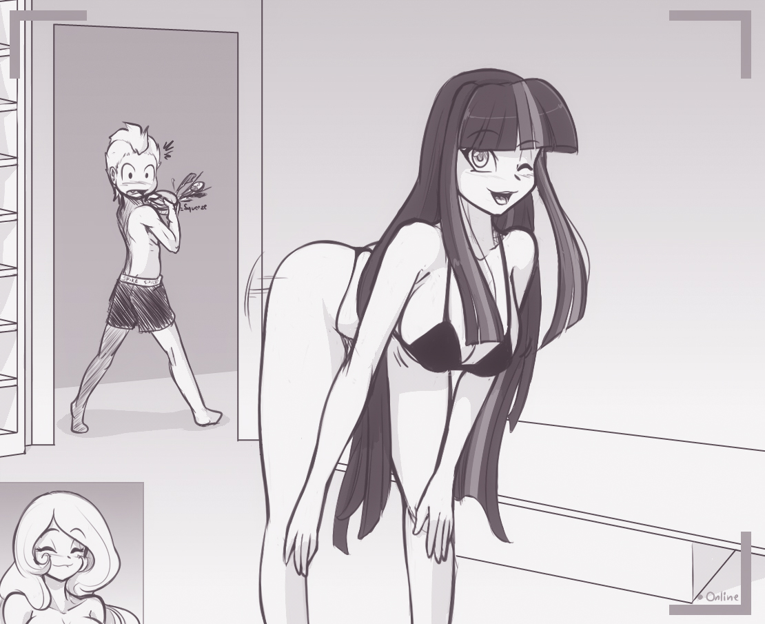 Getting Spiked (Artist: ScorpDK) - Spike has sex with the entire Mane 6. With bonus princesses ...