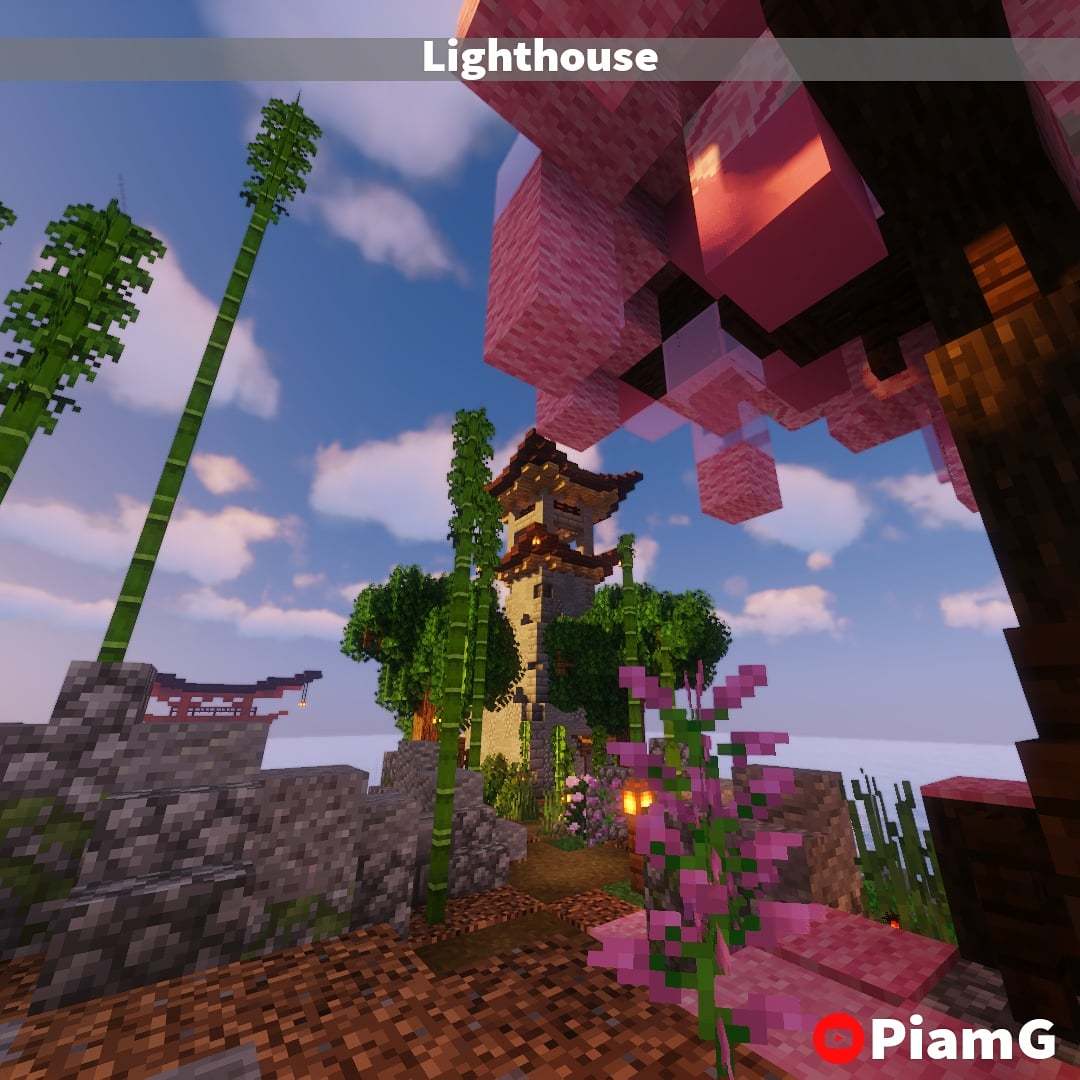 Ghost of Tsushima Inspired Lighthouse | Scrolller