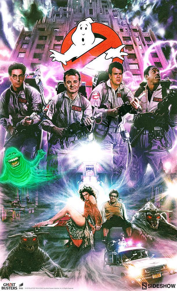 'Ghostbusters' by Paul Shipper (via Sideshow Collectibles) | Scrolller