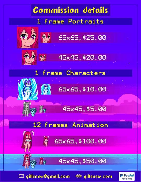 Gille's Pixel art Commissions (SFW and NSFW) | Scrolller