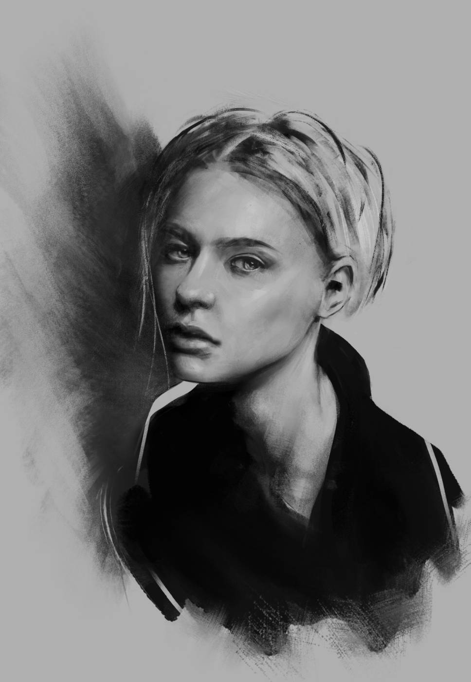 Girl portrait, Me, Digital, 2020 | Scrolller