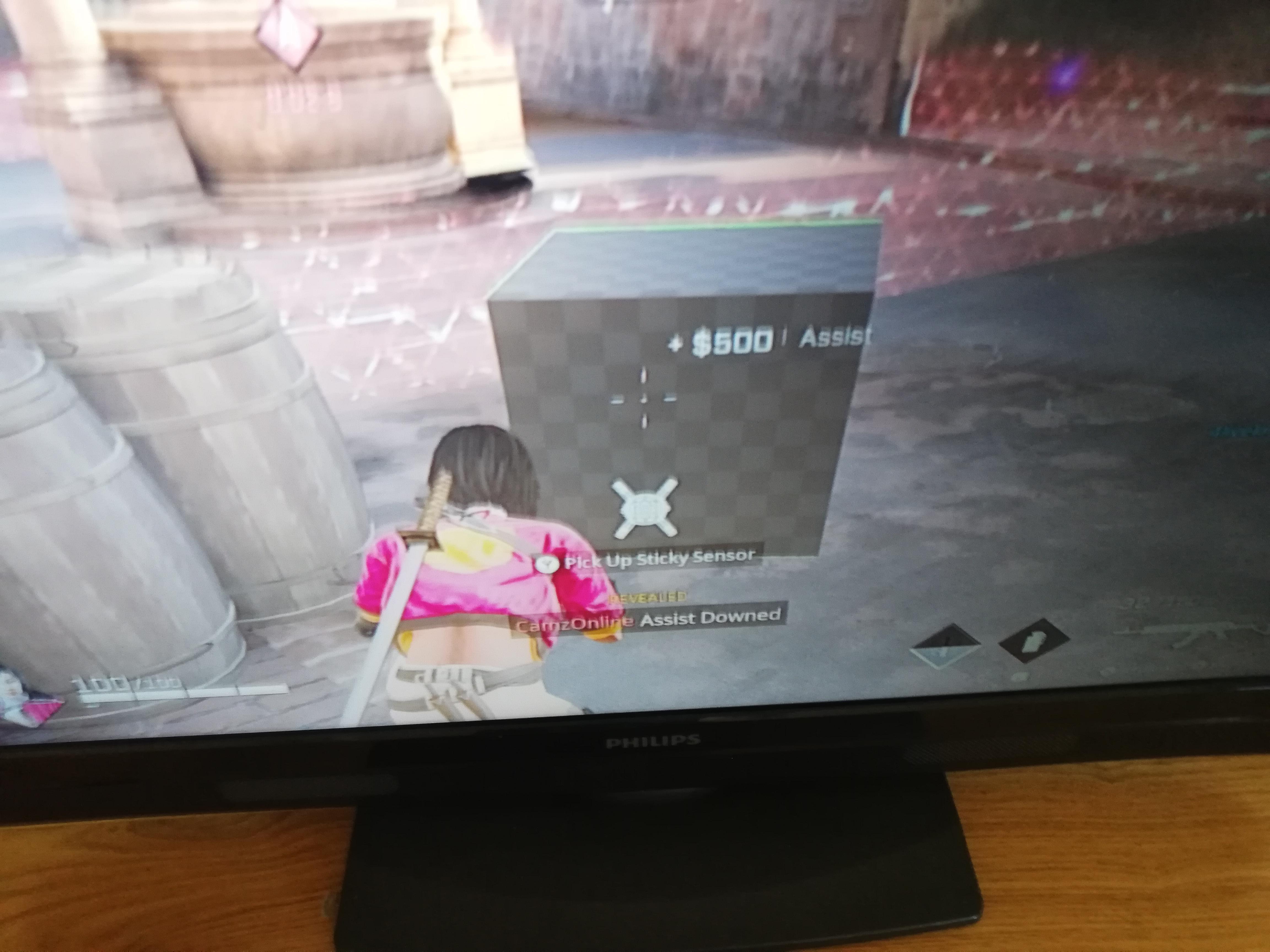 Glitch whit the sticky sensor | Scrolller