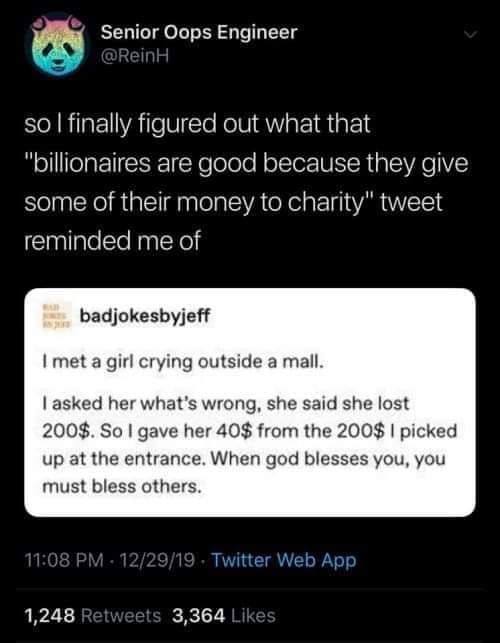 God bless billionaires | Scrolller