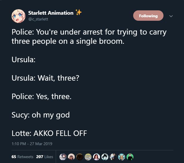 Goddammit Akko | Scrolller