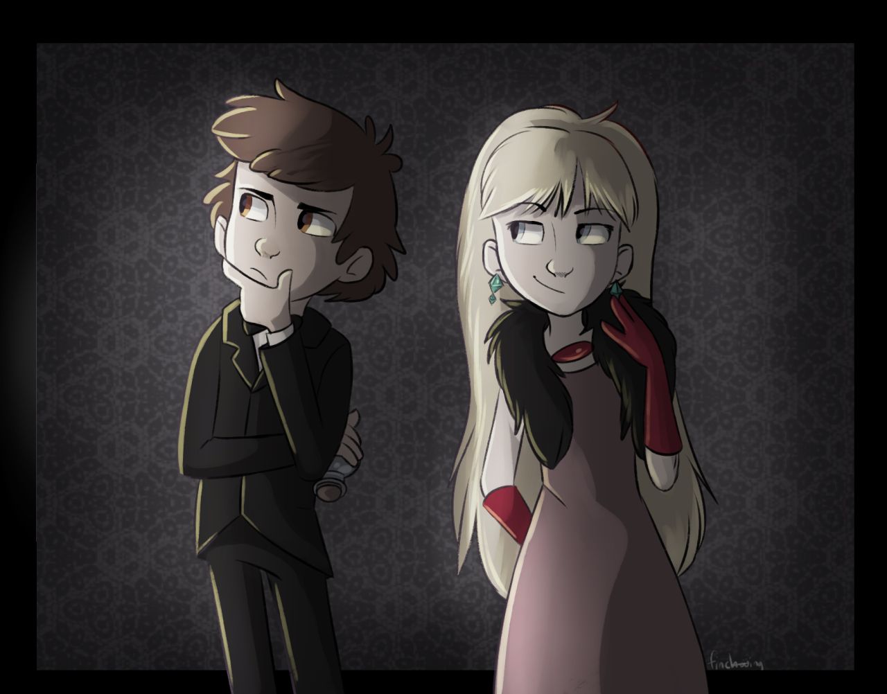 Going "Noir" on Dipper and Pacifica | Scrolller