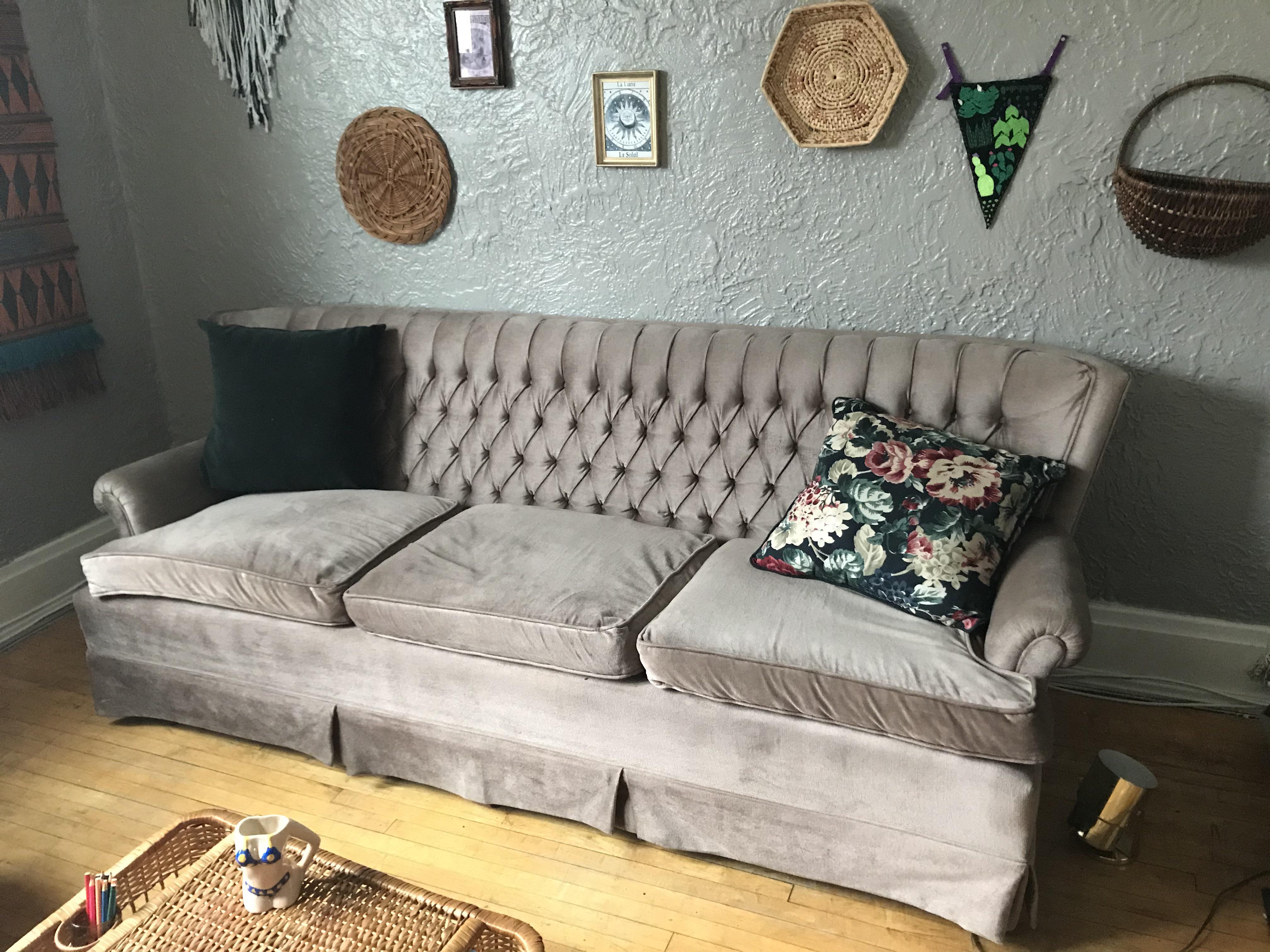 Goodwill couch, only $35! | Scrolller