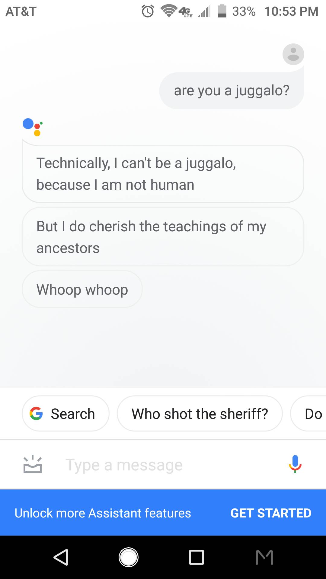 Google assistant wants to be down | Scrolller