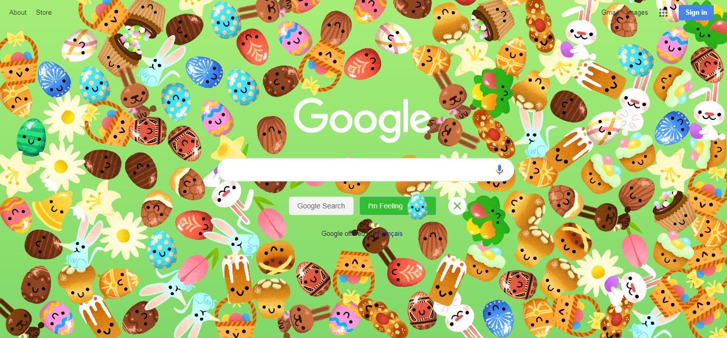 Google breaks 18-year Easter Doodle dry spell with a special unique homepage doodle | Scrolller