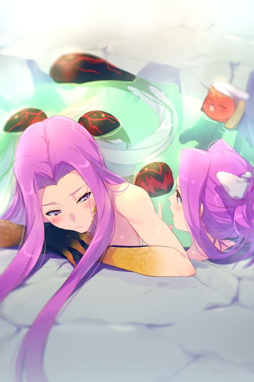 Gorgon and Ana At The Onsen | Scrolller