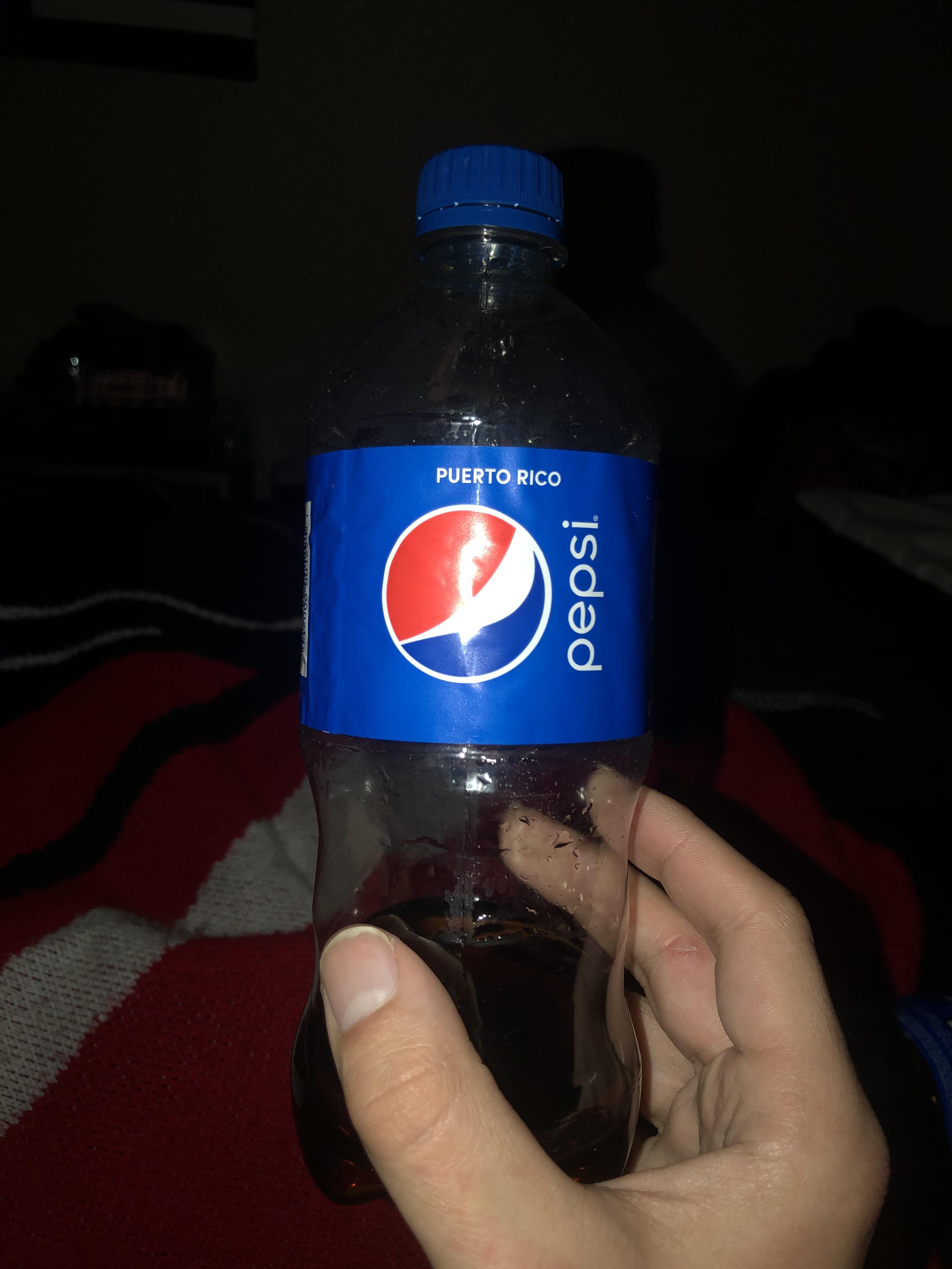 Got a bottle of Pepsi from the donut shop this morning, and just now realized it’s from Puerto ...